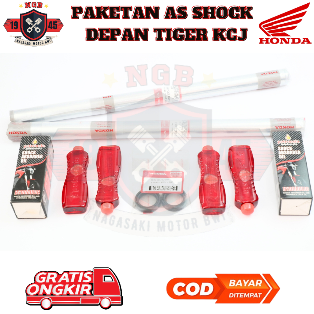 Jual as shock depan tiger - Paket Komplit As Shock Depan KCJ Honda ...