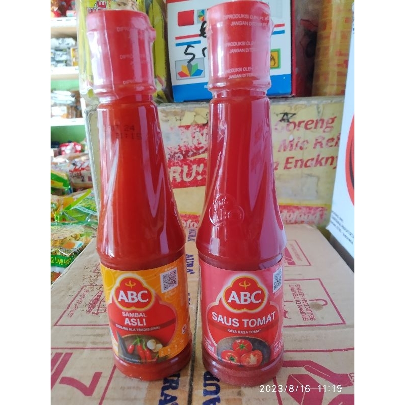 Jual aneka SAOS TOMAT DAN SAMBAL ABC 135ML saus | Shopee Indonesia