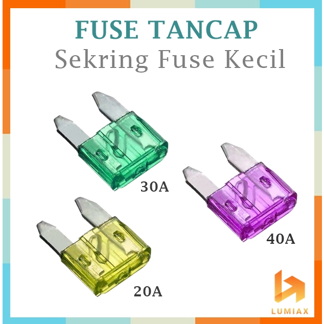 Jual Sekring Fuse kecil Sikring Fuse Kecil untuk MOBIL & MOTOR | Shopee ...