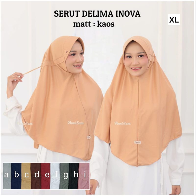 Jual Jilbab sekolah rabbani innova kw / rabbani kw polos SD SMP SMA ...