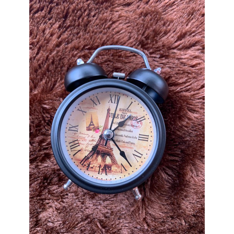 Jual Jam Weker Beker Alarm Kring Meja Bulat Mewah Klasik Clasic ...