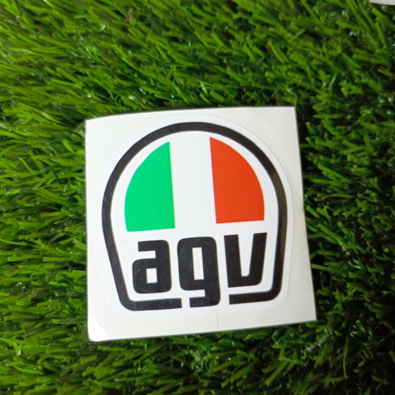 Jual Sticker buat helm logo agv cutting sticker | Shopee Indonesia