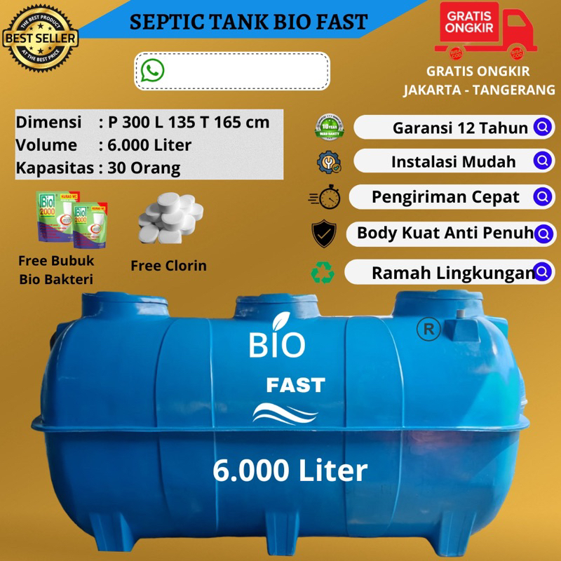 Jual septic tank bio, biotech, biotaff, biofil, biofilter, biotank ...