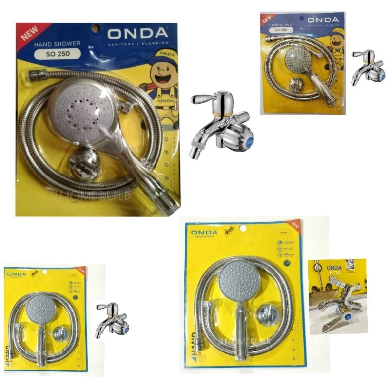 Jual Paket ONDA Hand Shower / Shower Set ONDA | Shopee Indonesia