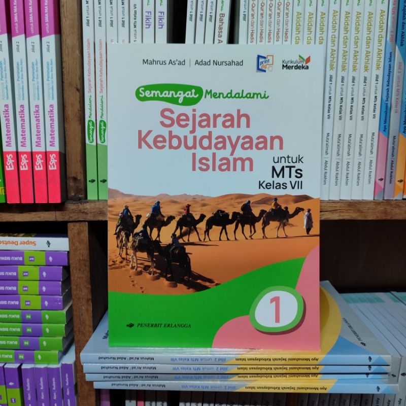 Jual Buku Semangat Mendalami Fikih, Arab, Akidah, Hadis, SKI Kelas 7 MTs Kurikulum Merdeka ...