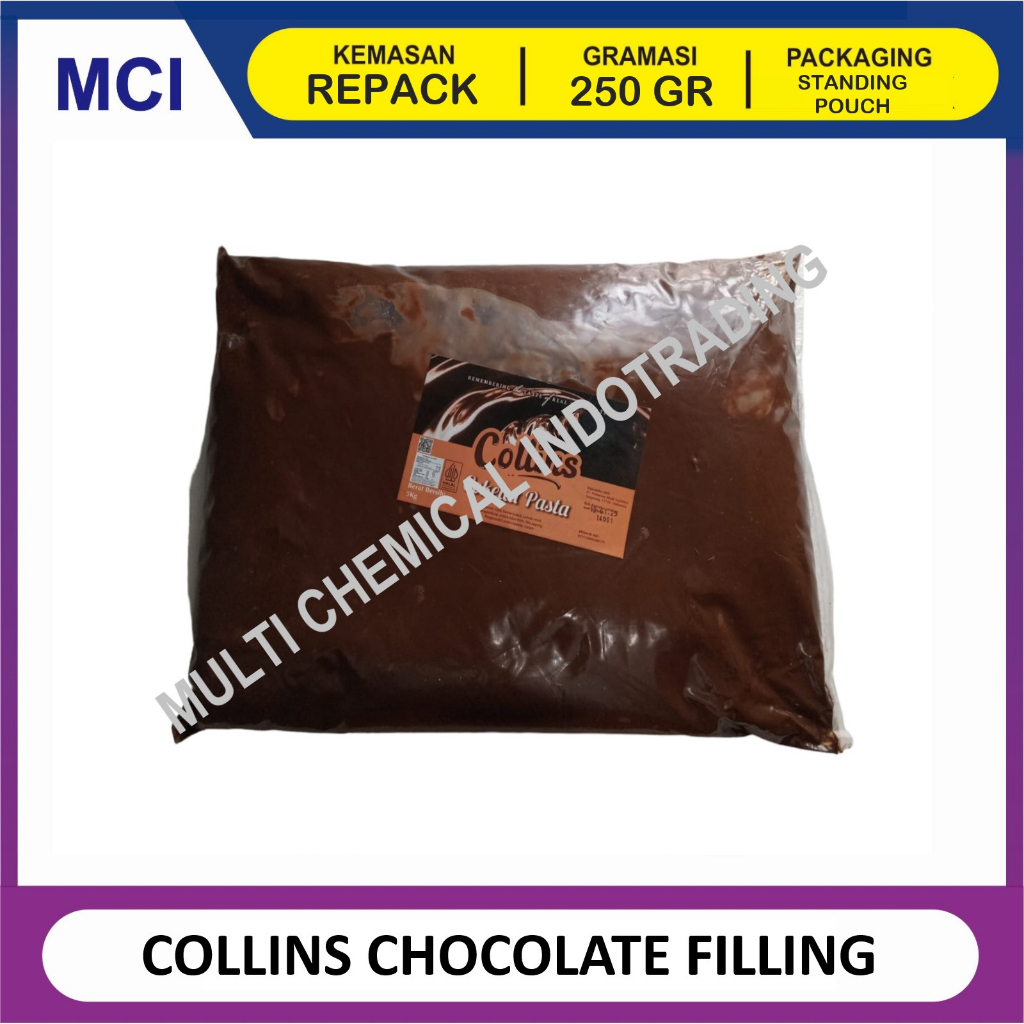 Jual COLLINS CHOCOLATE FILLING COLINS COKELAT PASTA COKLAT ISIAN ROTI ...