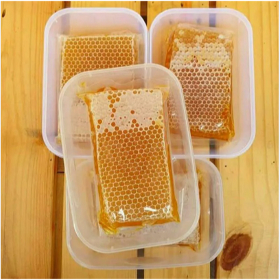 Jual Madu Sarang Asli 100% Tanpa Campuran 250gr | 500gr | Sarang Madu ...
