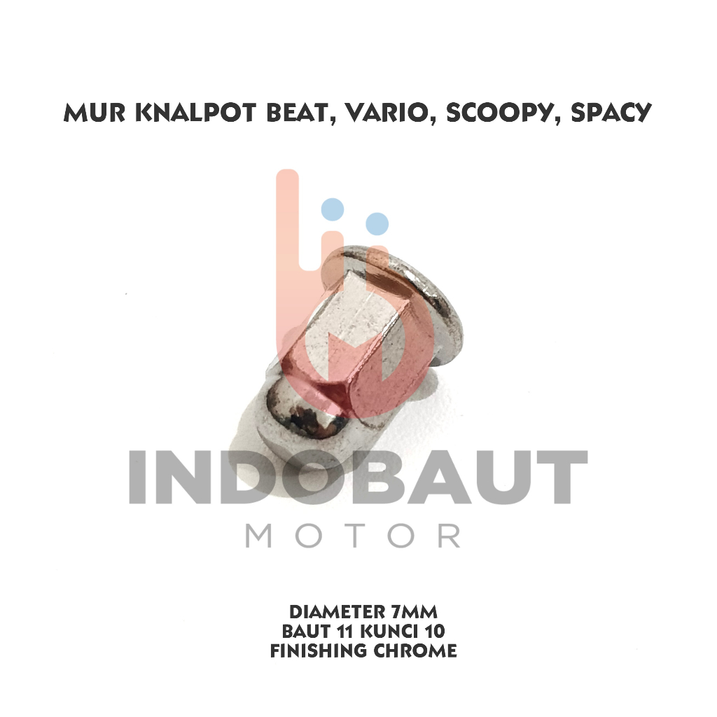 Jual Mur Topi M7 Chrome Baut 11 | Shopee Indonesia