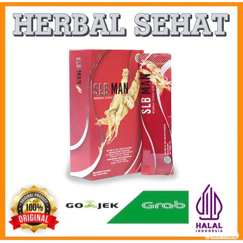 Jual Slb Man Sehat Lahir Batin Suplemen Stamina Pria | Shopee Indonesia