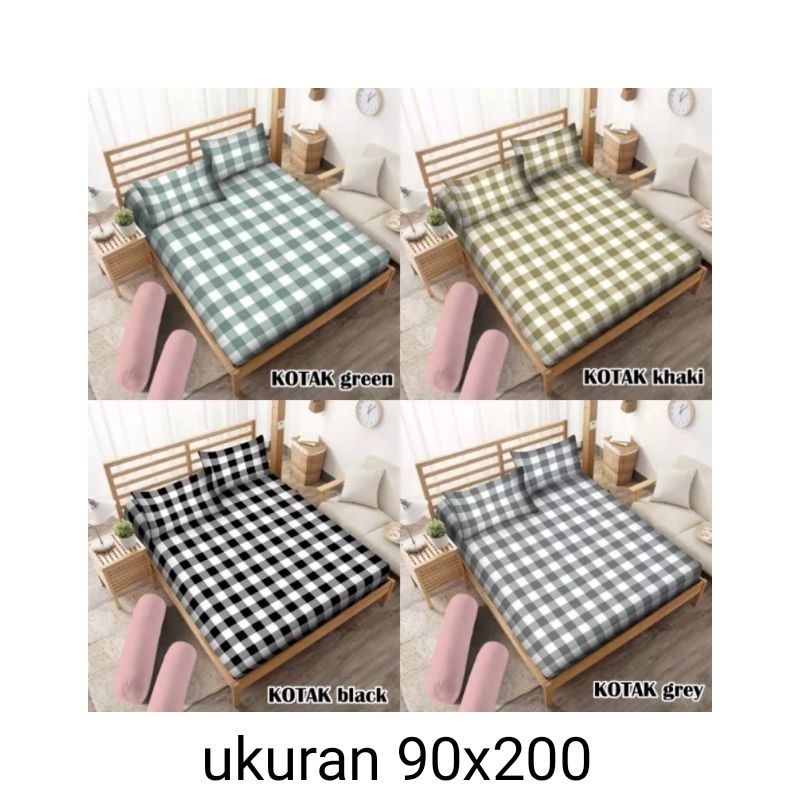 Jual sprei 90x200 sprei saja sprei single sprei aesthetic sprei motif ...