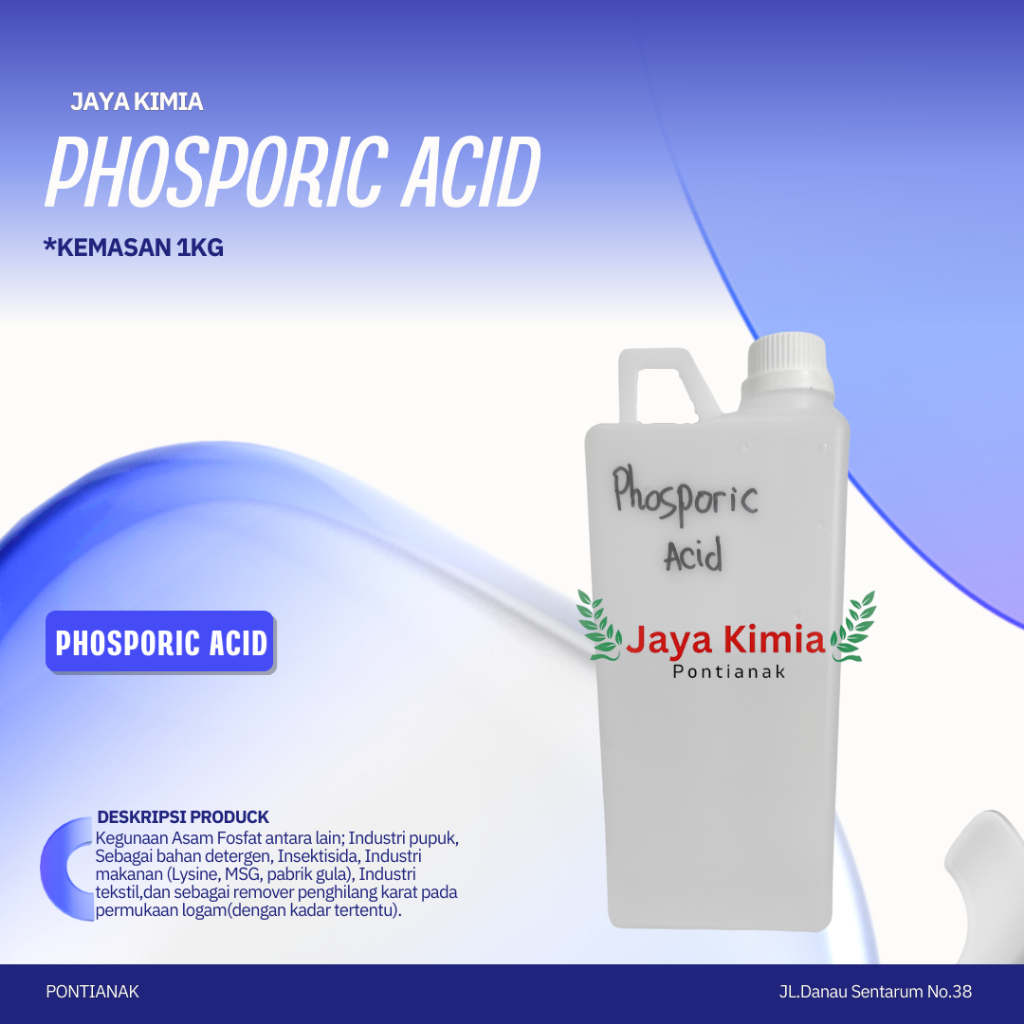 Jual phosporic acid 1kg/ASAM FOSFAT FOOD GRADE 1KG/H3PO4 | Shopee Indonesia