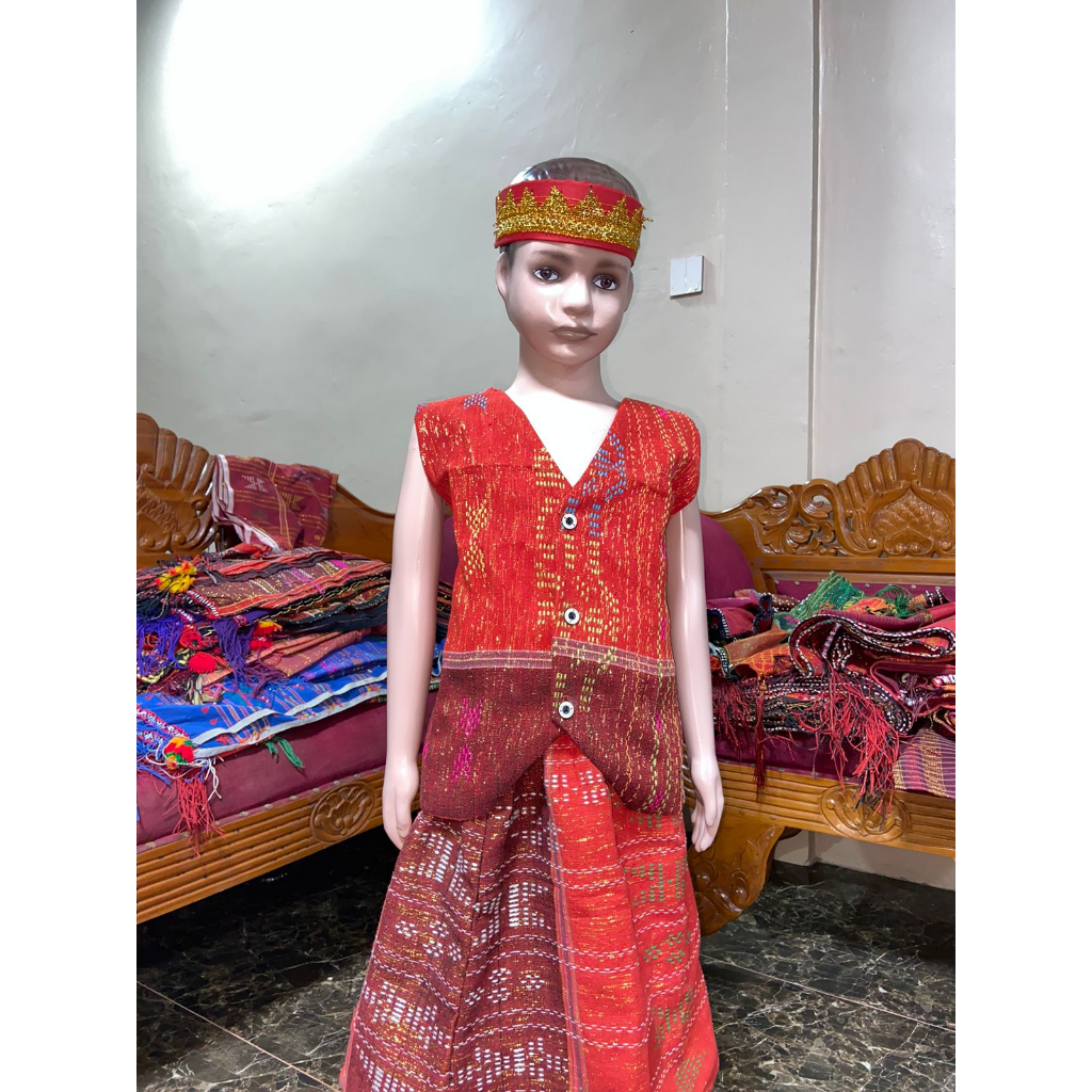 Jual Paket 3 Ulos Anak Perempuan / Adat Batak / Ikat Kepala / Vest ...