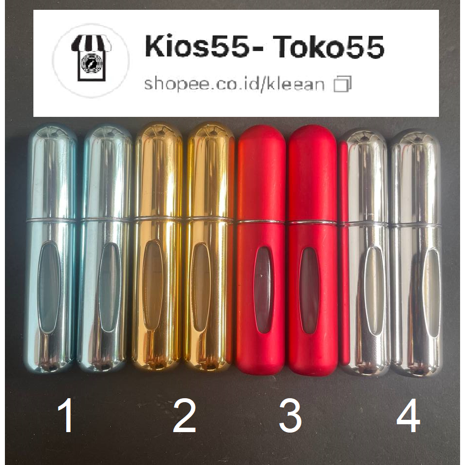 Jual Botol Parfum Mini Travel Parfum Bottle Isi Ulang Kecil Refill Perfume Bottle Botol Parfum ...