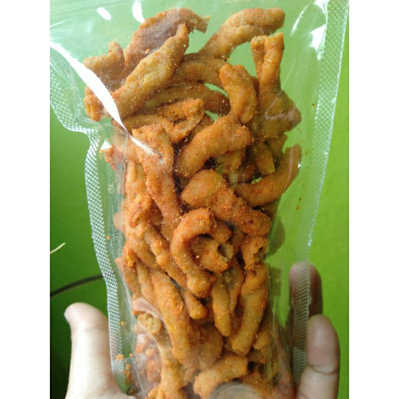 Jual KERIPIK USUS BALADO KEMASAN POUCH BERAT 80GR | Shopee Indonesia