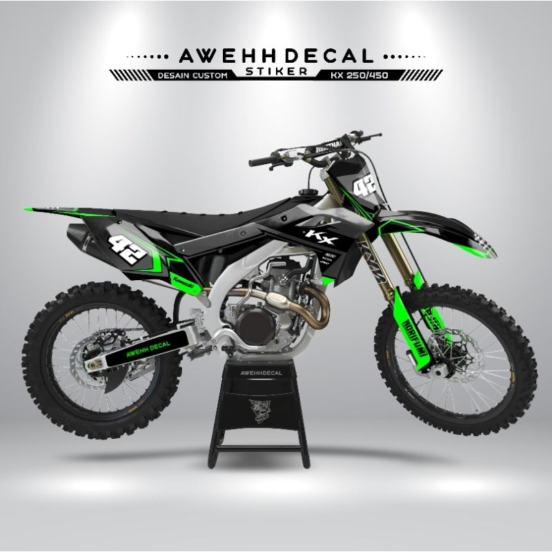 Jual DECAL KX 250 FULL BODY DECAL STIKER KX 250F - KX 450F DESAIN ...