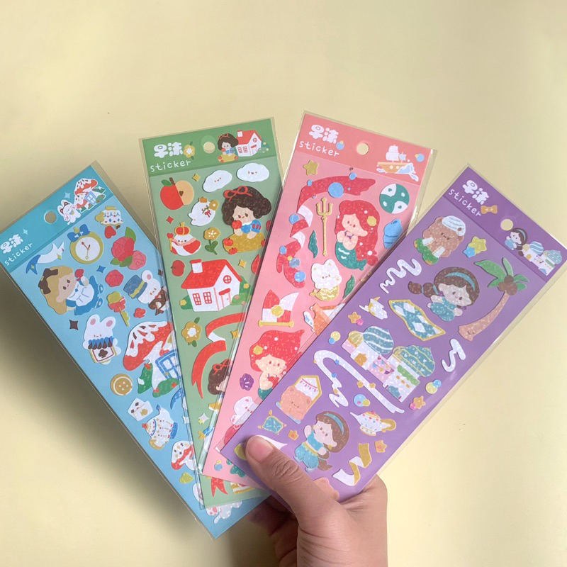 Jual Stiker Disney Princess Sticker Hologram Anti Air | Shopee Indonesia