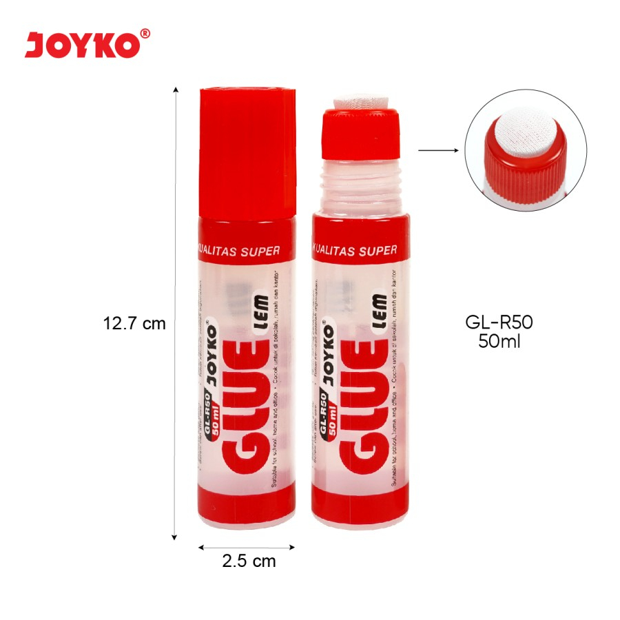 Jual Liquid Glue Lem Kertas Cair Joyko GL-R50 | Shopee Indonesia