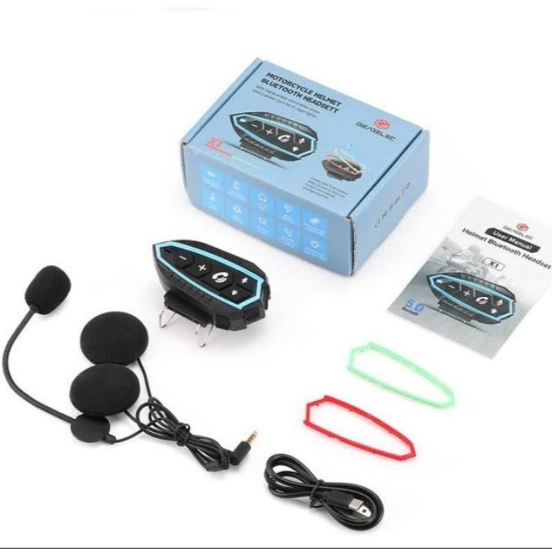 Jual BLUETOOTH INTERCOM HELM GEARELEC | BLUETOOTH HEADSET INTERCOM ...