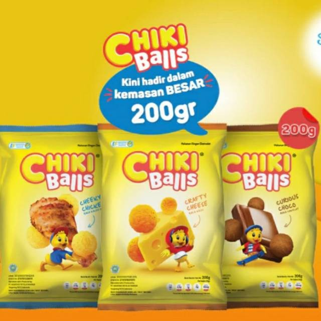 Jual Chiki Balls Jumbo / Snack / Makanan Ringan Ekstrudat Aneka Rasa ...