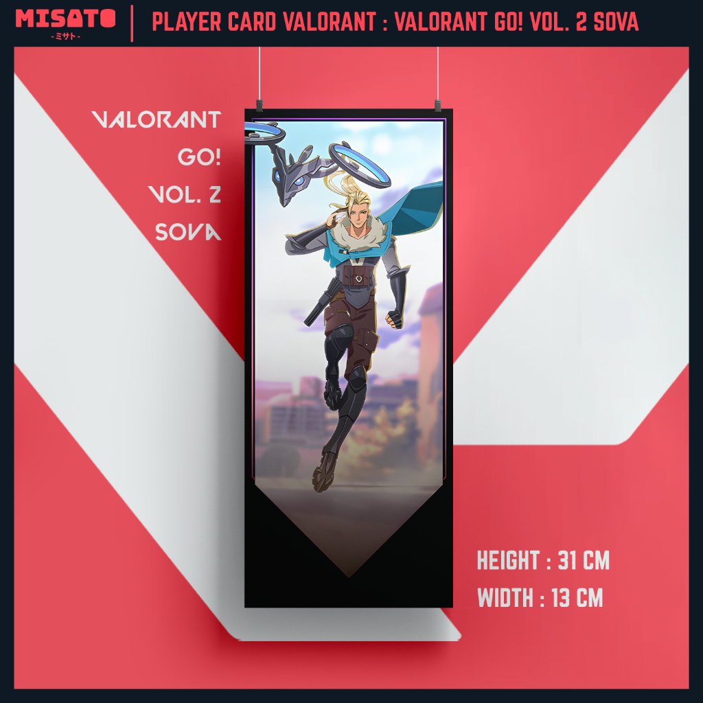 Jual Poster Player Card Valorant : Sova | Shopee Indonesia
