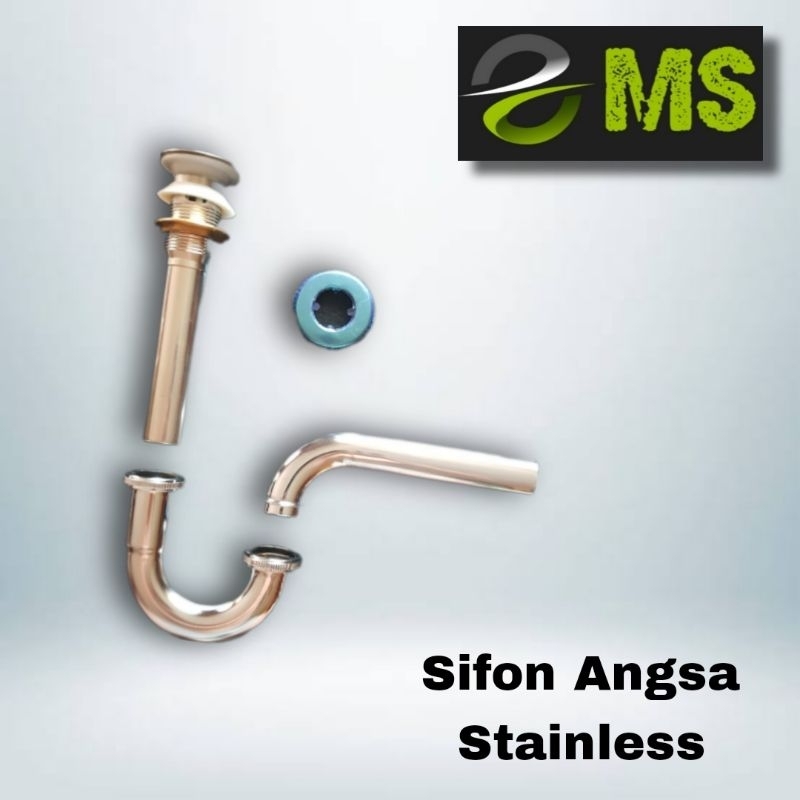 Jual Sifon Leher Angsa Kedeng / Sifon Wastafel Angsa / Siphon Leher ...