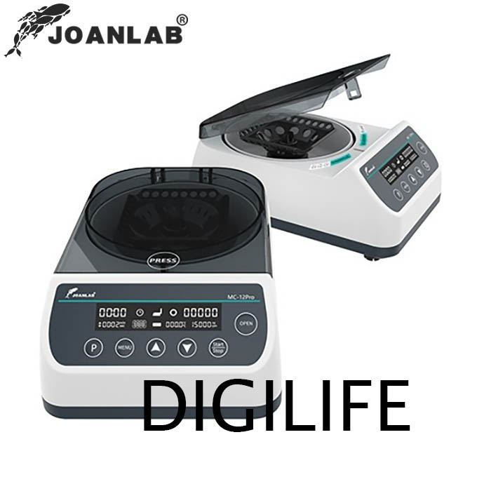 Jual High Speed Centrifuge Joanlab MC-12Pro Benchtop Lab Sentrifugal Mini Sentrifugasi MC12Pro ...