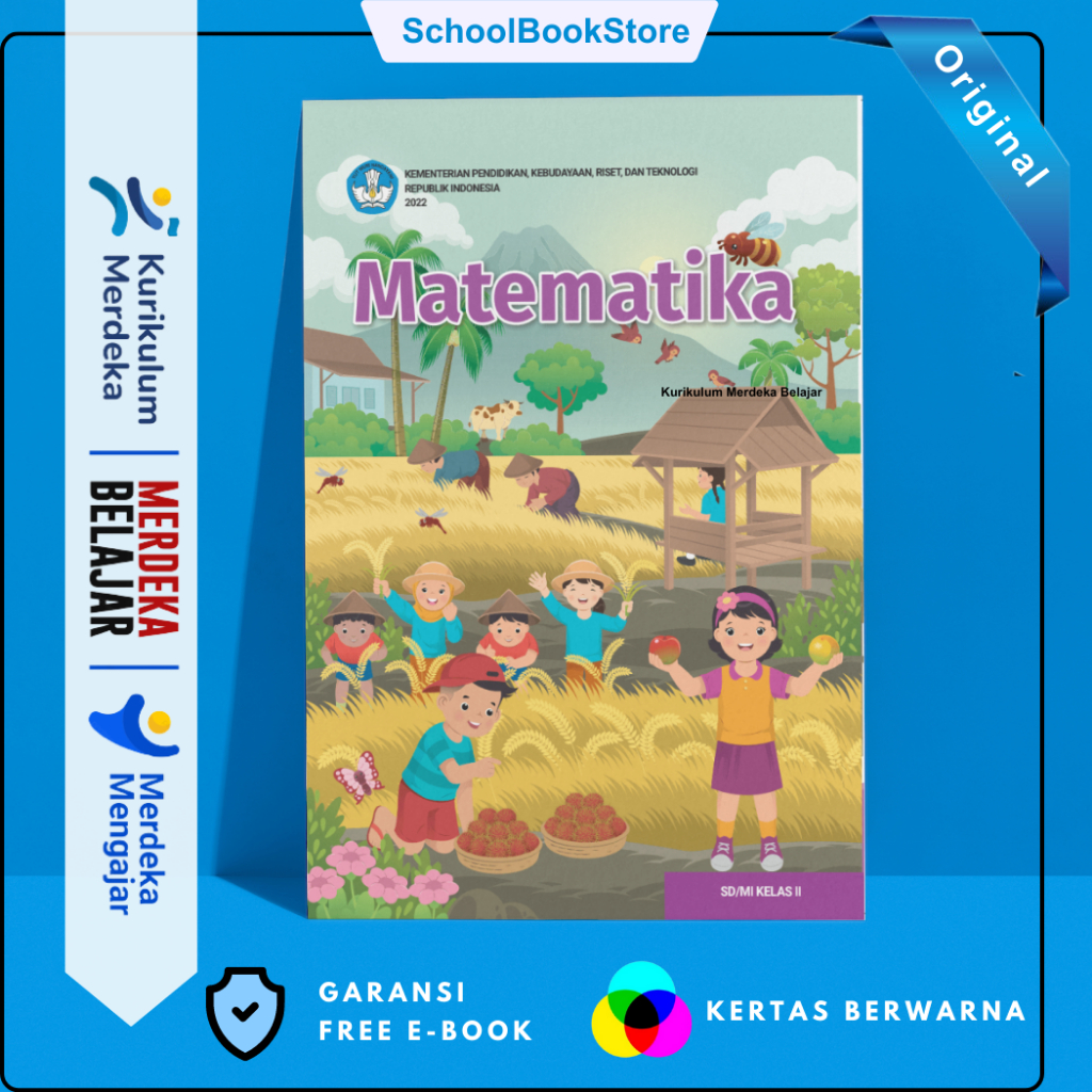 Jual Buku Matematika Kelas 2 SD Kurikulum Merdeka Belajar Terbaru ...