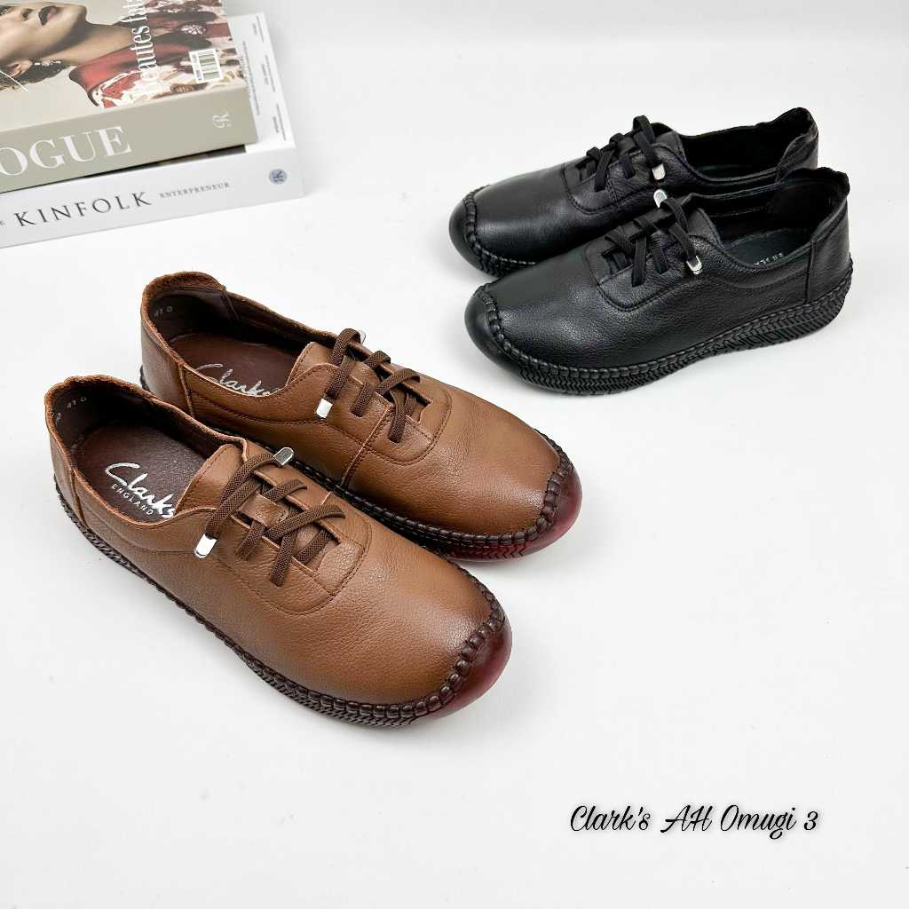 Jual Sepatu Kulit Wanita Clarks OMUGI 3 100% Kulit Asli (BEST SELLER ...
