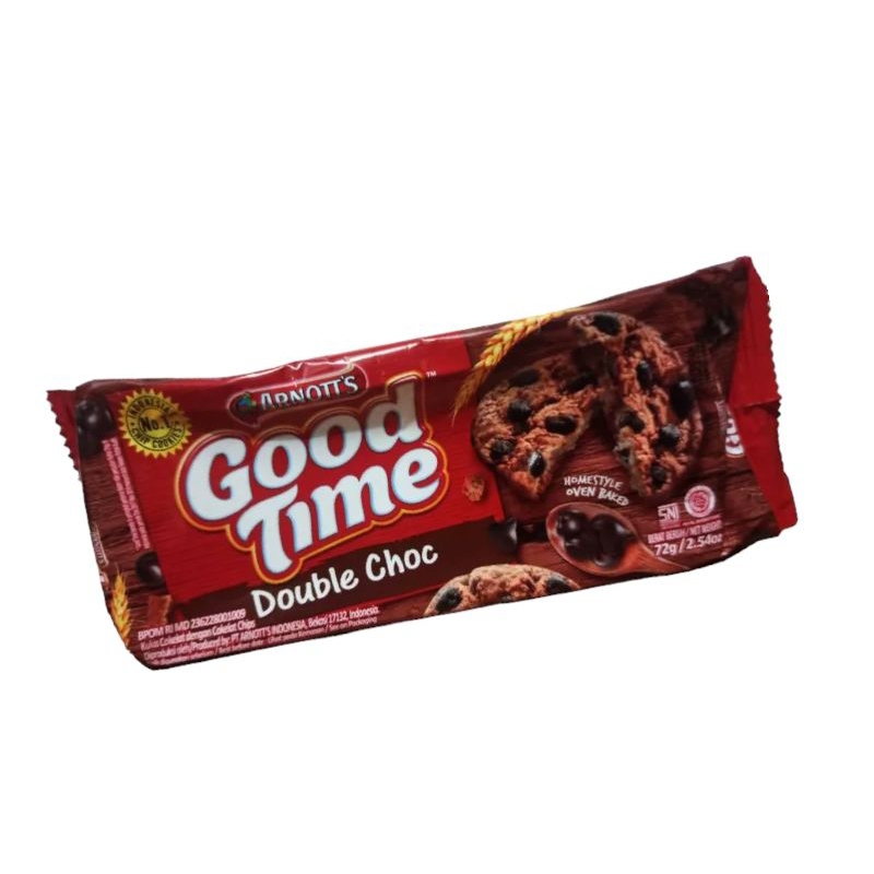 Jual Good Time Double Choc 72gr | Shopee Indonesia