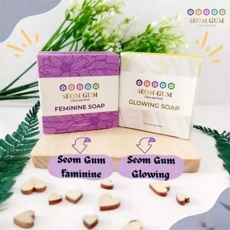 Jual Sabun Seom Gum Feminine Glowing Soap Ungu Kuning | Shopee Indonesia