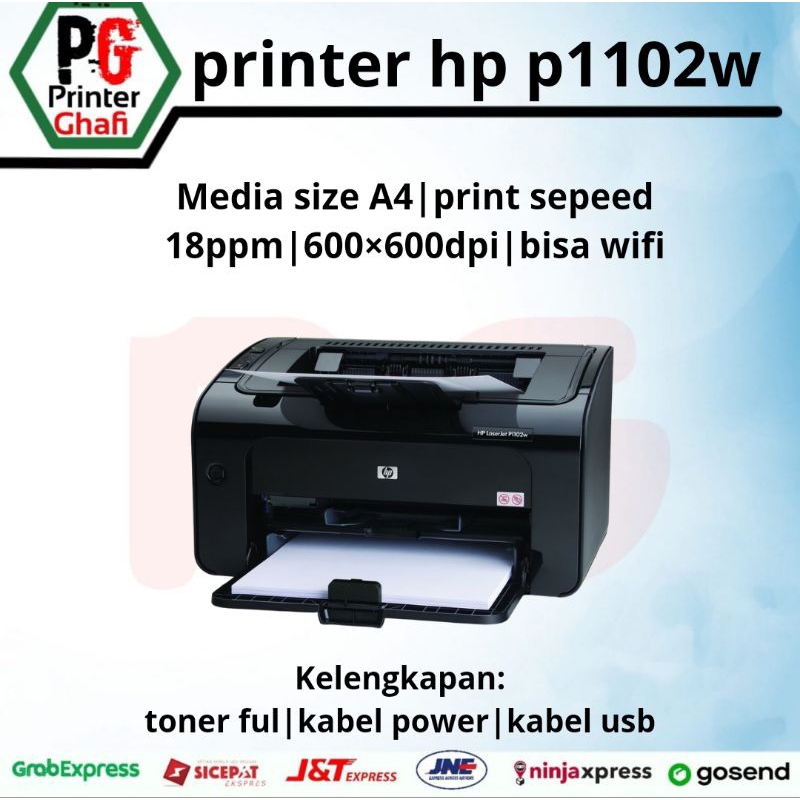 Jual printer hp laserjet p1102w wireless | Shopee Indonesia