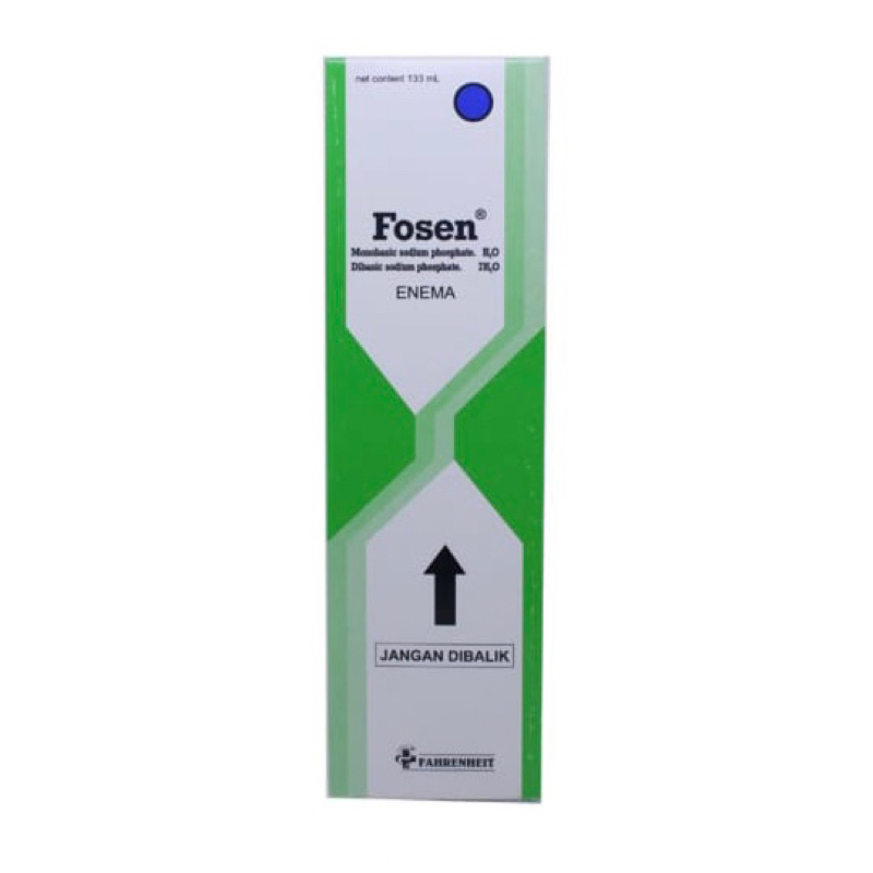 Jual Fosen enema 133 ml ( melancarkan buang air besar sembelit ...