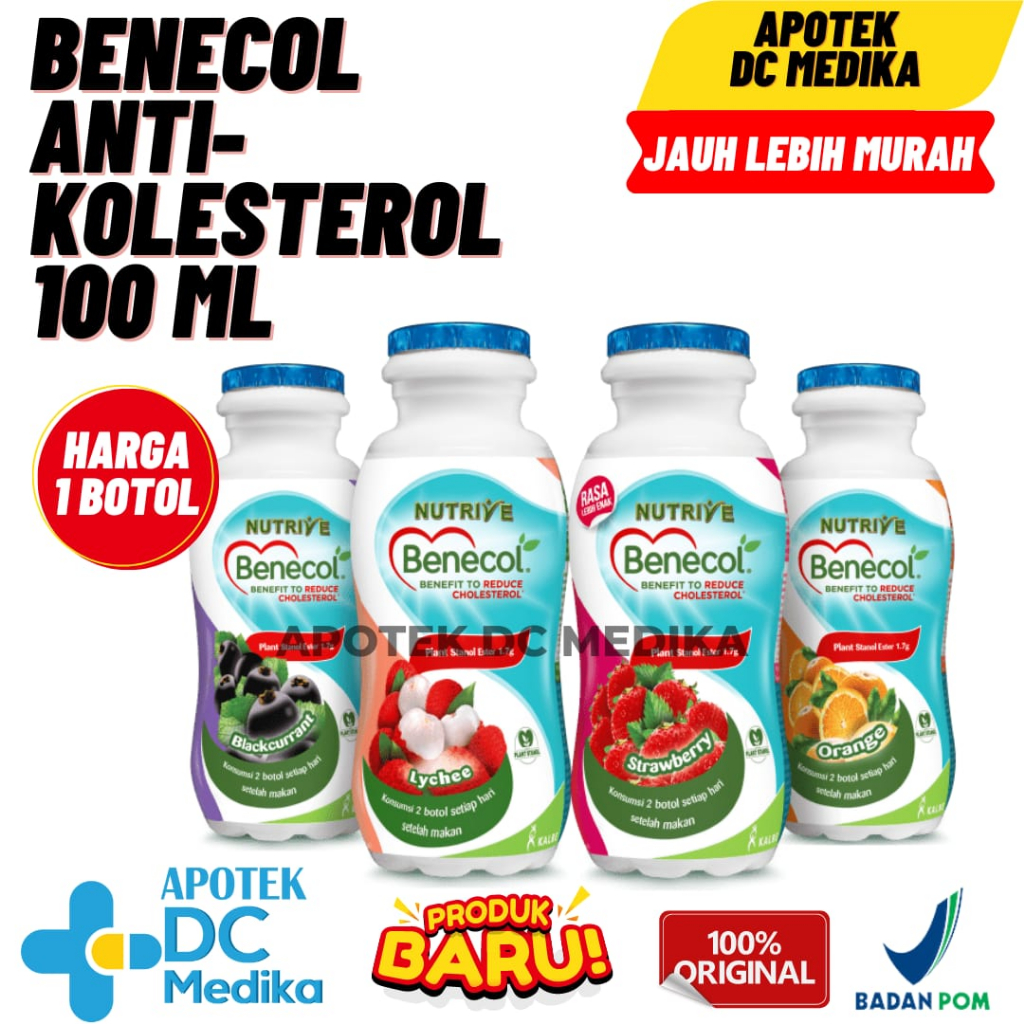 Jual BENECOL ANTI KOLESTEROL 100 ml | Shopee Indonesia
