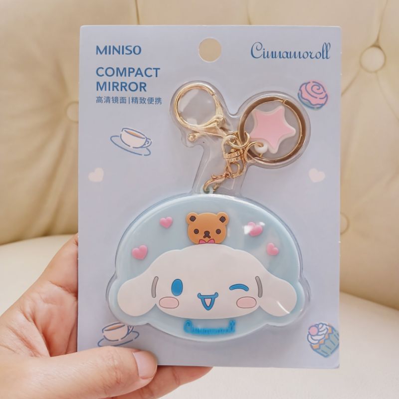 Jual Miniso Sanrio Cinnamoroll My Melody Compact Mirror Cermin ...