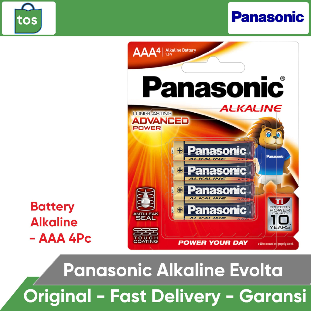 Jual Panasonic Battery Alkaline Evolta Premium Quality Baterai AA AAA Size | Shopee Indonesia
