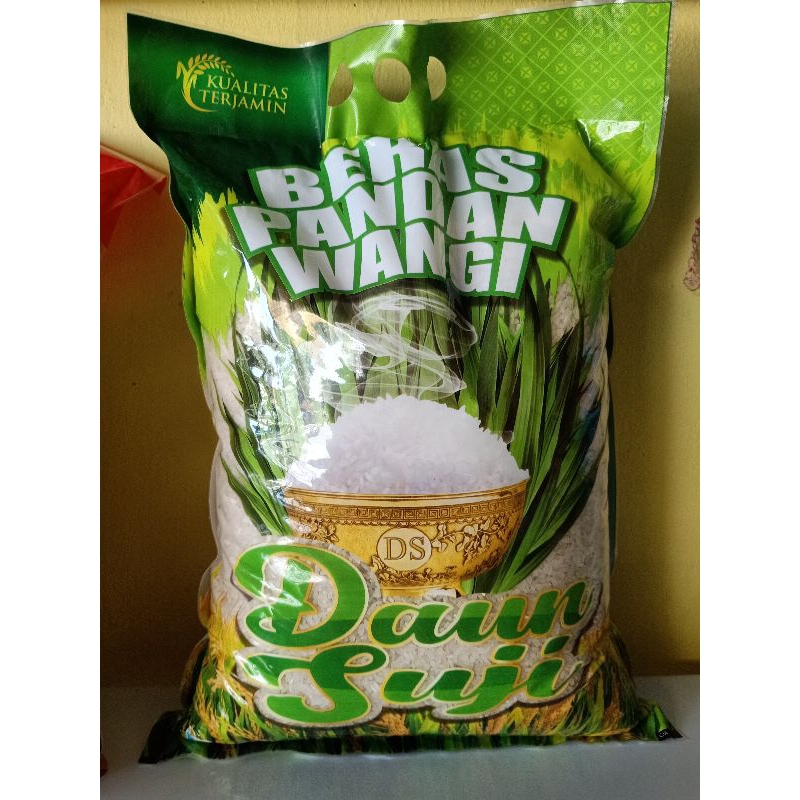Jual Beras Cap Daun Suji 5kg | Shopee Indonesia