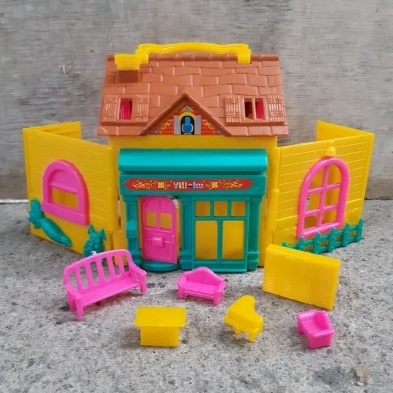 Jual Mainan miniatur rumah rumahan villaku koleksi edukatif anak murah ...