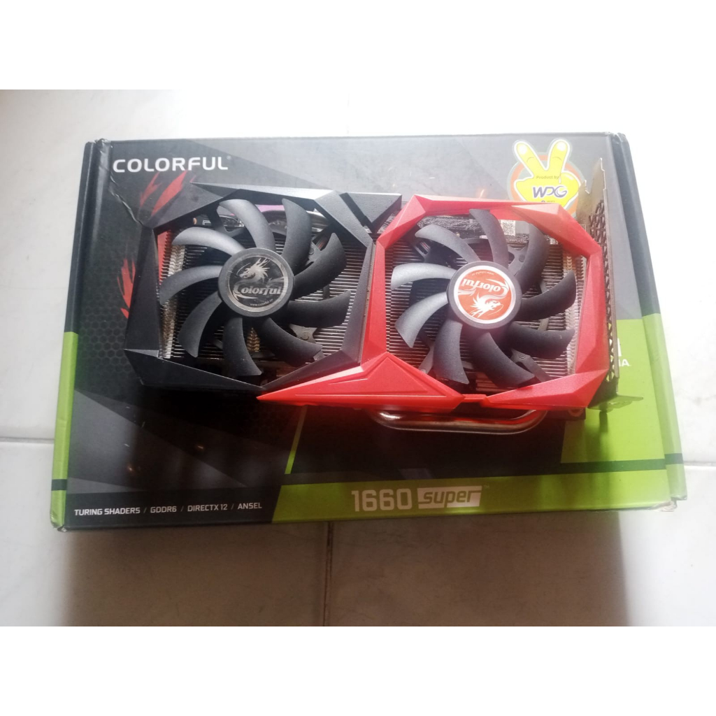Jual Colorful Gtx 1660 Super Garansi on sd may 2024 wpg | Shopee Indonesia