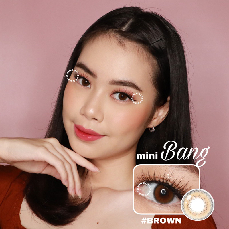 Jual Softlens Kitty Kawaii Mini Bang Brown / Coklat Normal Minus Beda ...