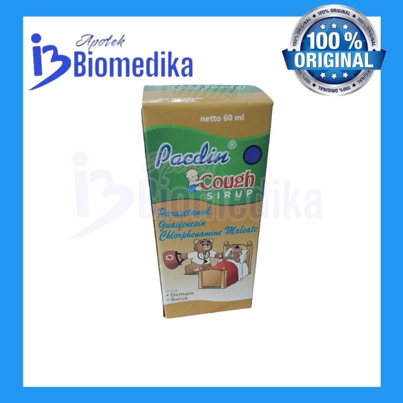 Jual PACDIN SIRUP 60ML obat Batuk pilek panas anak | Shopee Indonesia