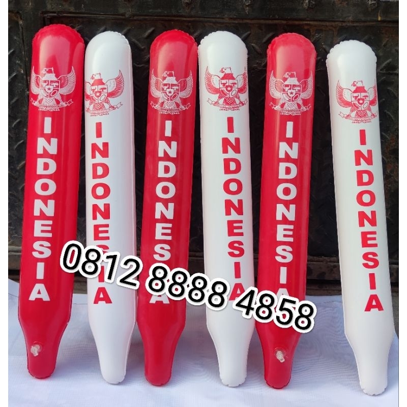 Jual Balon Tepuk Garuda Indonesia, Balon Supporter Indonesia. Balon ...