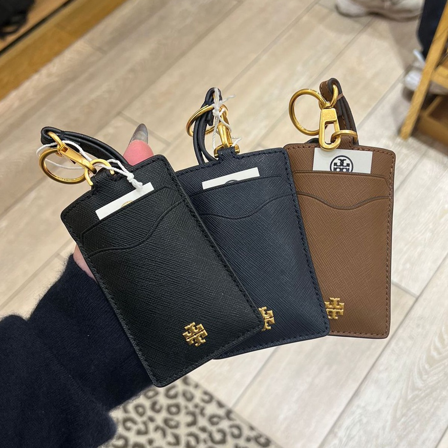 Jual Kartu Nama Name Tag Tory Burch TB Emerson Lanyard 100% Original ...