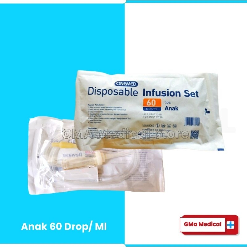 Jual M+ INFUSET ANAK INFUSION SET CHILD | Shopee Indonesia