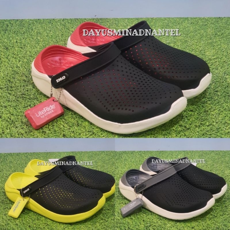 Jual CROCS LITERIDE / SENDAL CROCS / SANDAL CROCS LITERIDE CLOG UNISEX | Shopee Indonesia