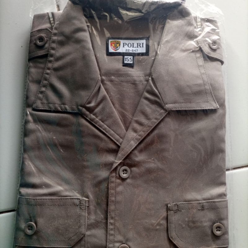 Jual BAJU PDH POLRI original | Shopee Indonesia