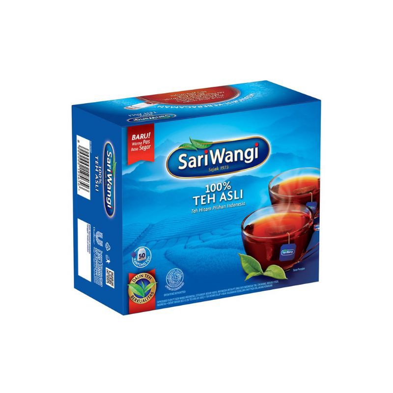Jual Sariwangi teh celup isi 50 | Shopee Indonesia