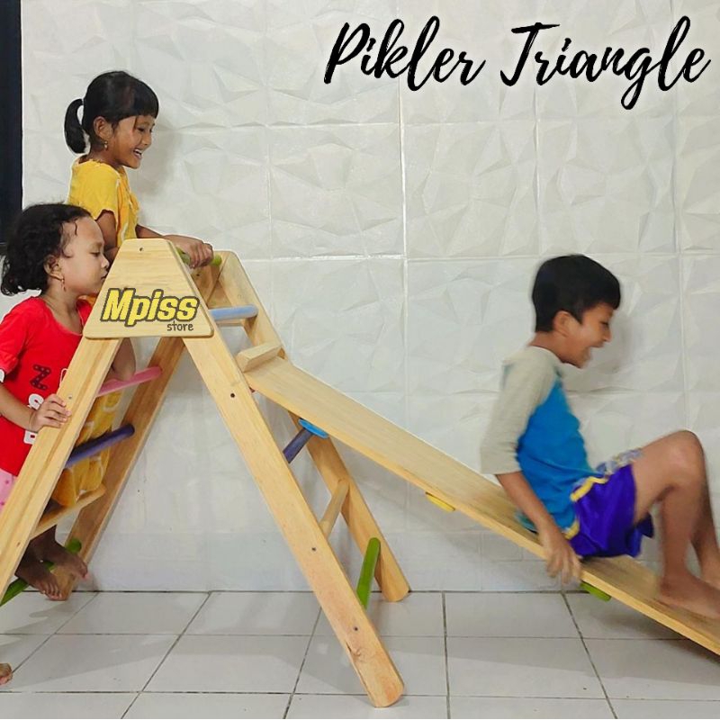 Jual Mainan Anak - Pikler Triangle - Mainan Prosotan Anak - Panjatan ...