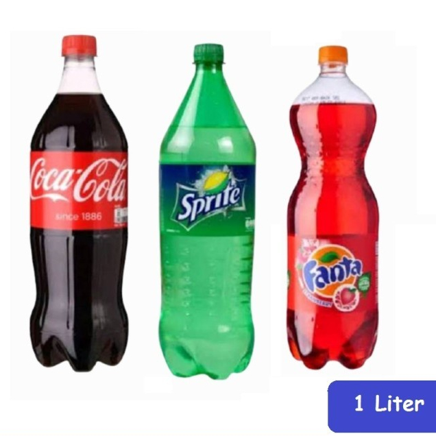 Jual Fanta / Coca Cola / Sprite Botol 1000ML / 1 Liter | Shopee Indonesia