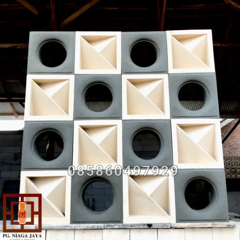 Jual roster beton kombinasi, loster minimalis, loster beton | Shopee ...