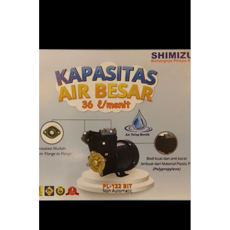 Jual pompa air shimizu PL 122 BIT | Shopee Indonesia